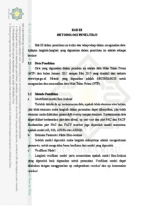 PENERAPAN MODEL AUTOREGGRESSIVE CONDITIONAL HETEROSCEDASTICITY (ARCH)/GENERALIZED ...